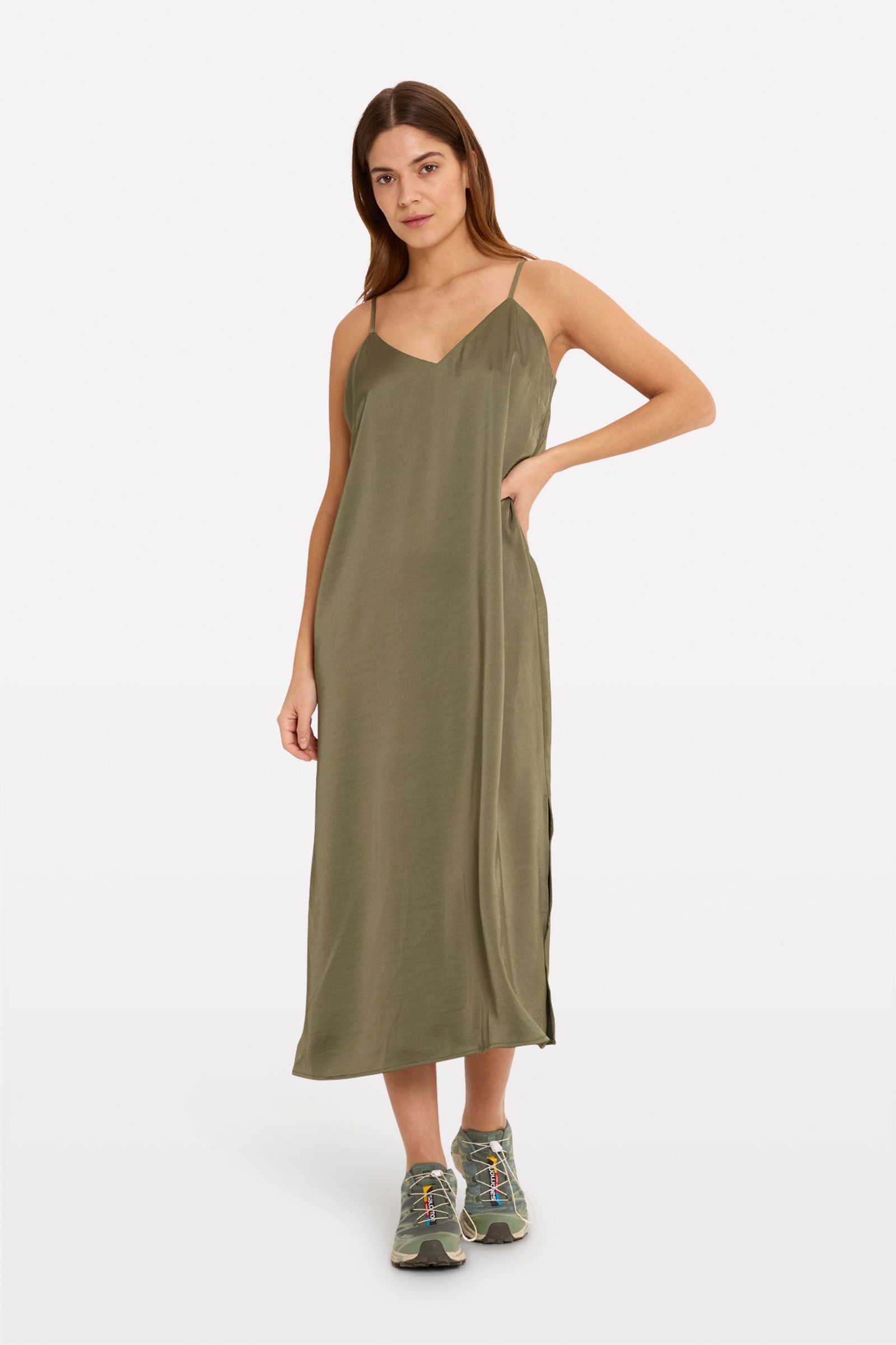 ENLIMA SL SLIP DRESS 7134 Four Leaf Clover | Envii