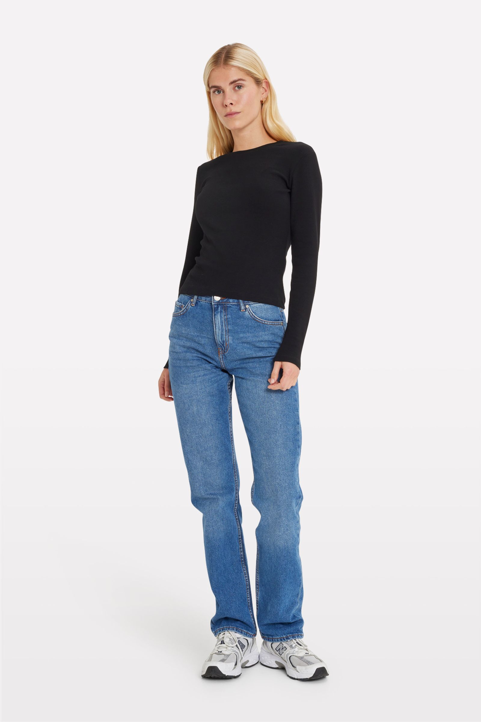ENBREE STRAIGHT JEANS 6863 Worn dark blue | Envii