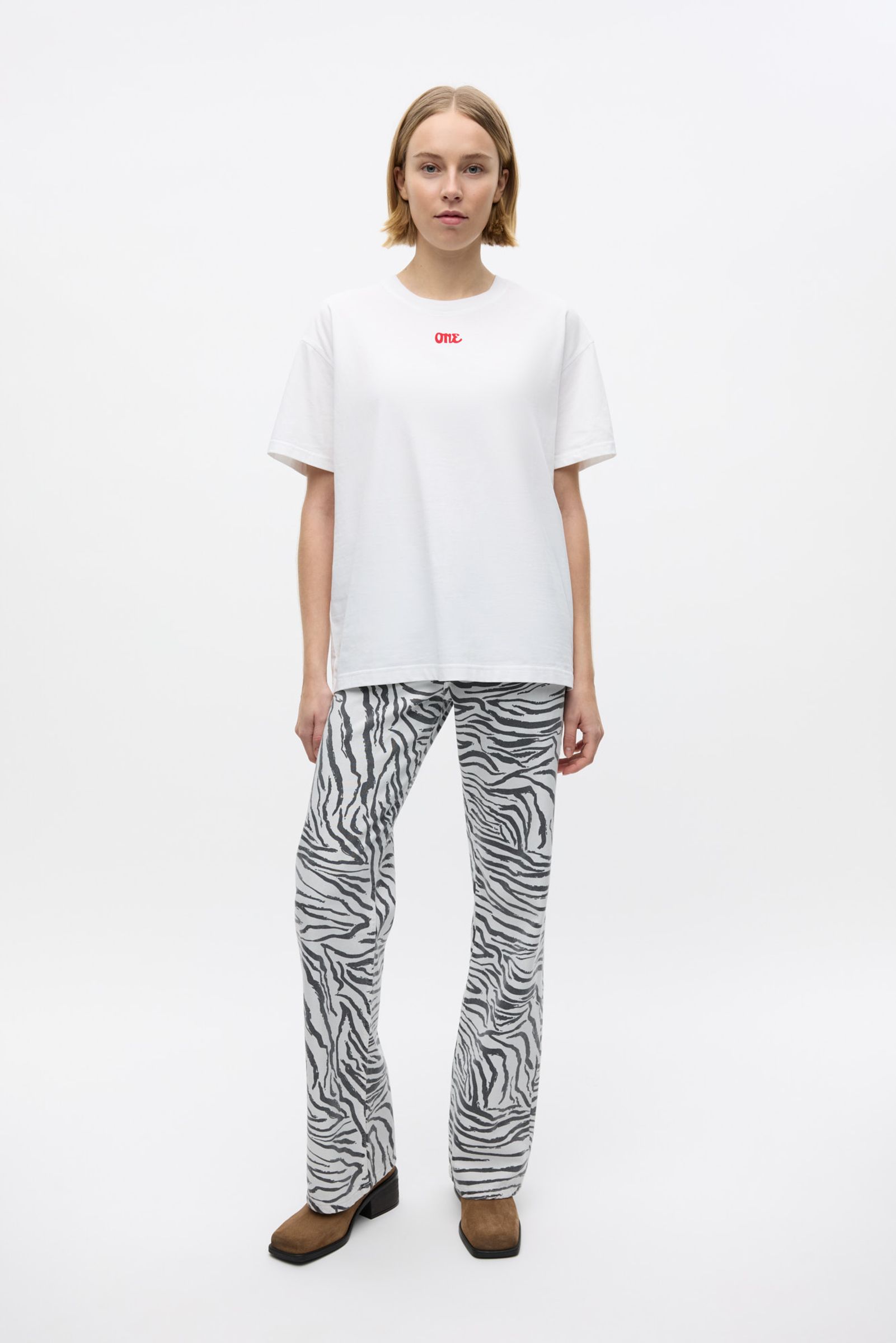 ENBREE JEANS AOP 7136 Washed Zebra | Envii®