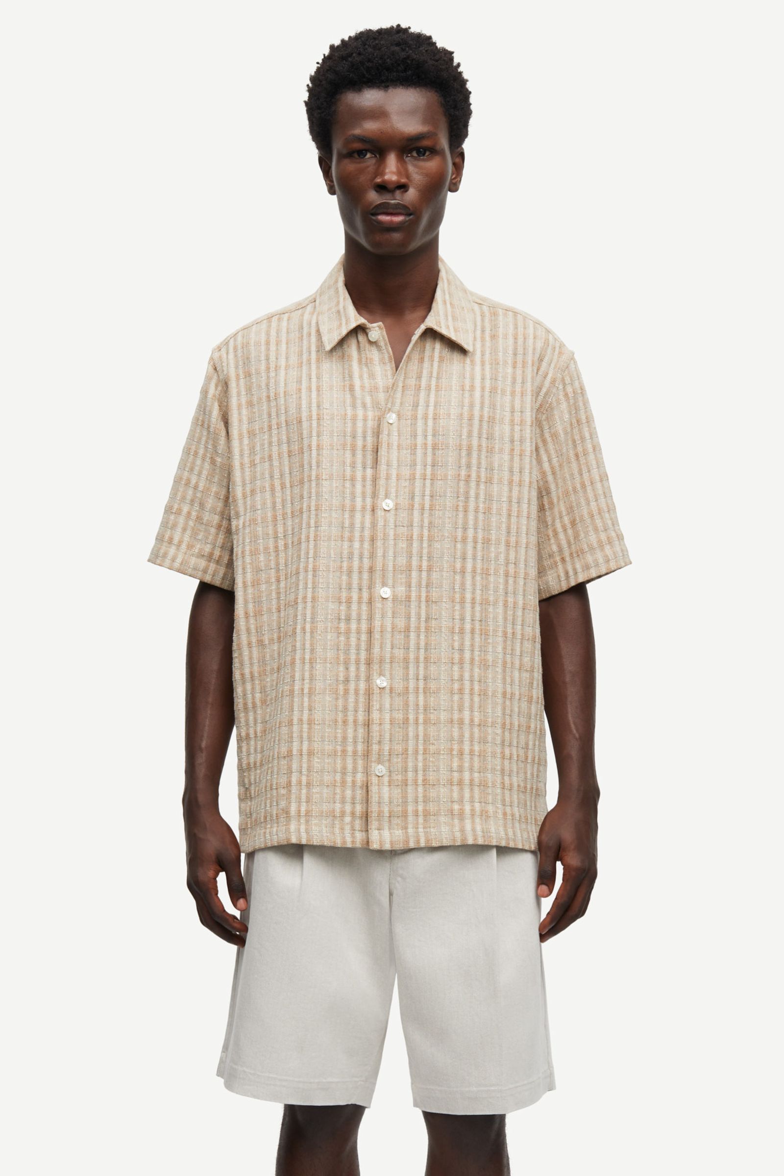 Saayo X shirt 15433 Greige | Samsøe Samsøe®