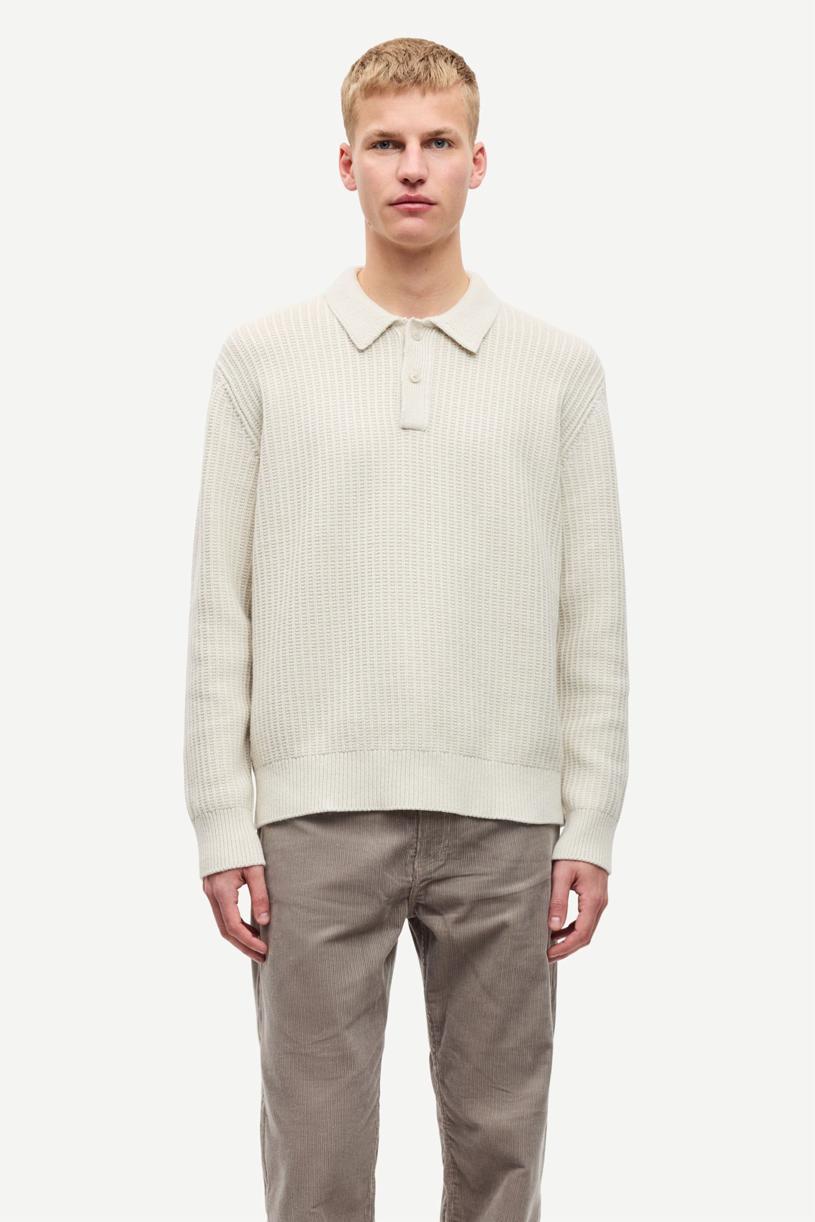 Sanicolas polo 15720 Silver Birch | Samsøe Samsøe®