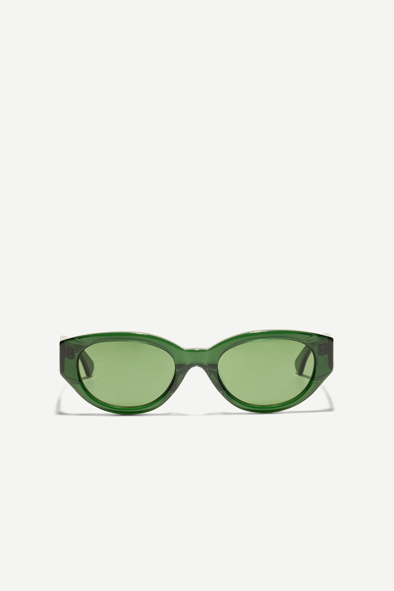 Sajude sunglasses 15594 Transparent Green | Samsøe Samsøe®