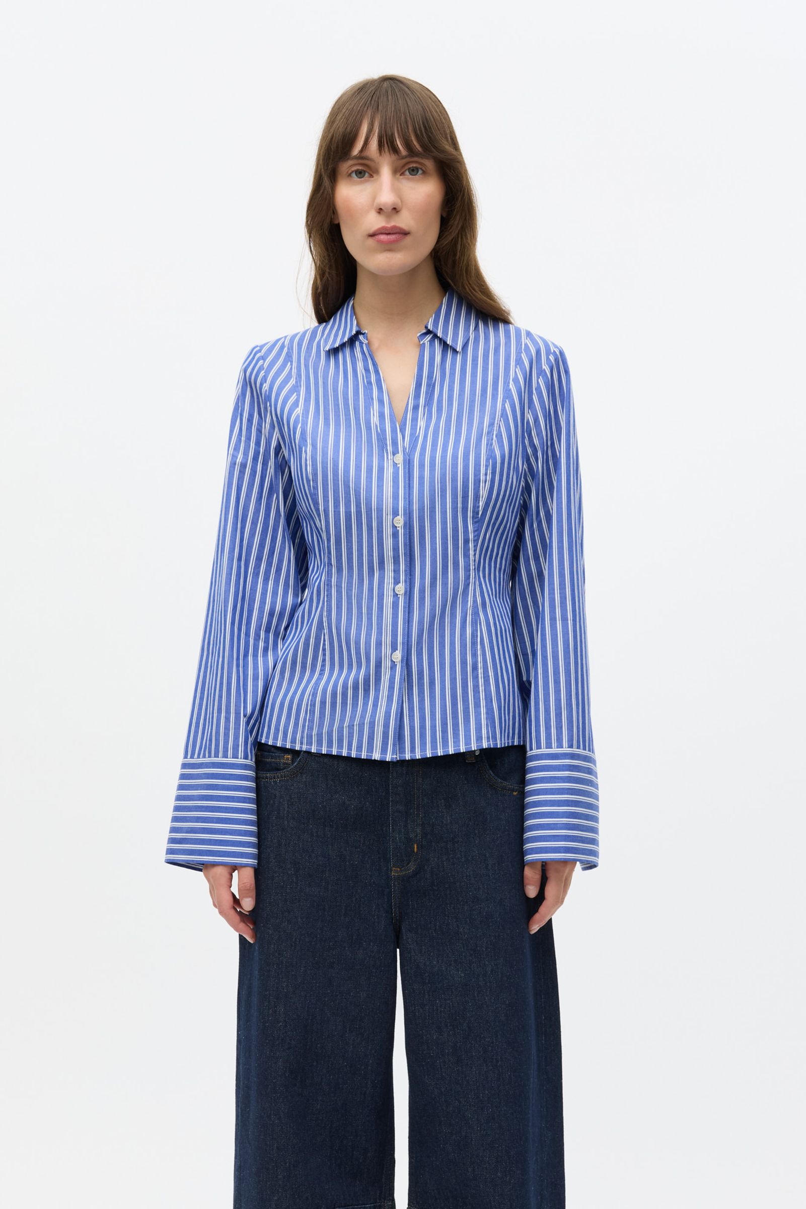 ENAGNESTA SHIRT 7361 Blue White st. | Envii®